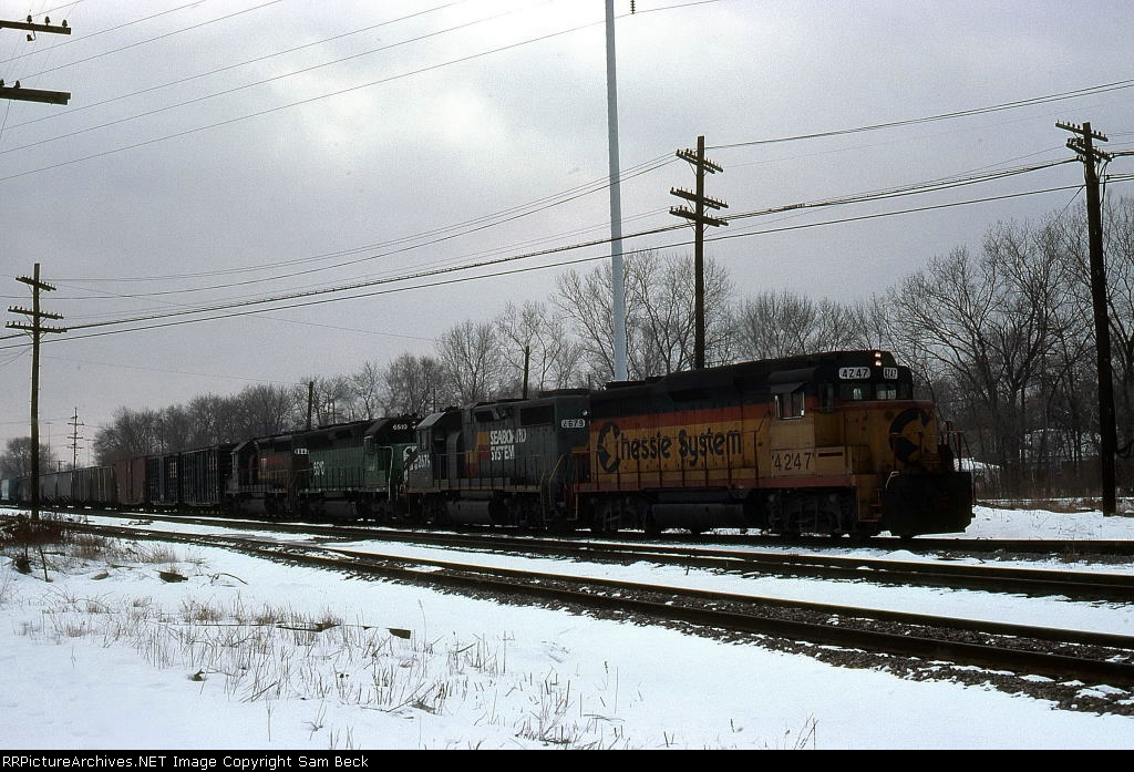 CSX 4247, 2679, 6510, and 8043